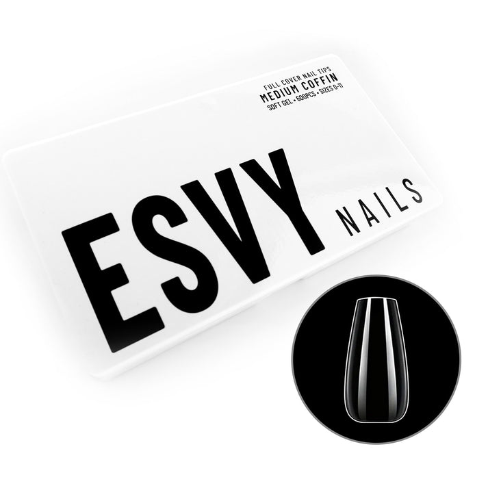 Medium Coffin – ESVY Nails